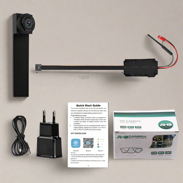 SecureVision 4K Kamera - Kompakt Utomhussäkerhet – ByKylie Stockholm